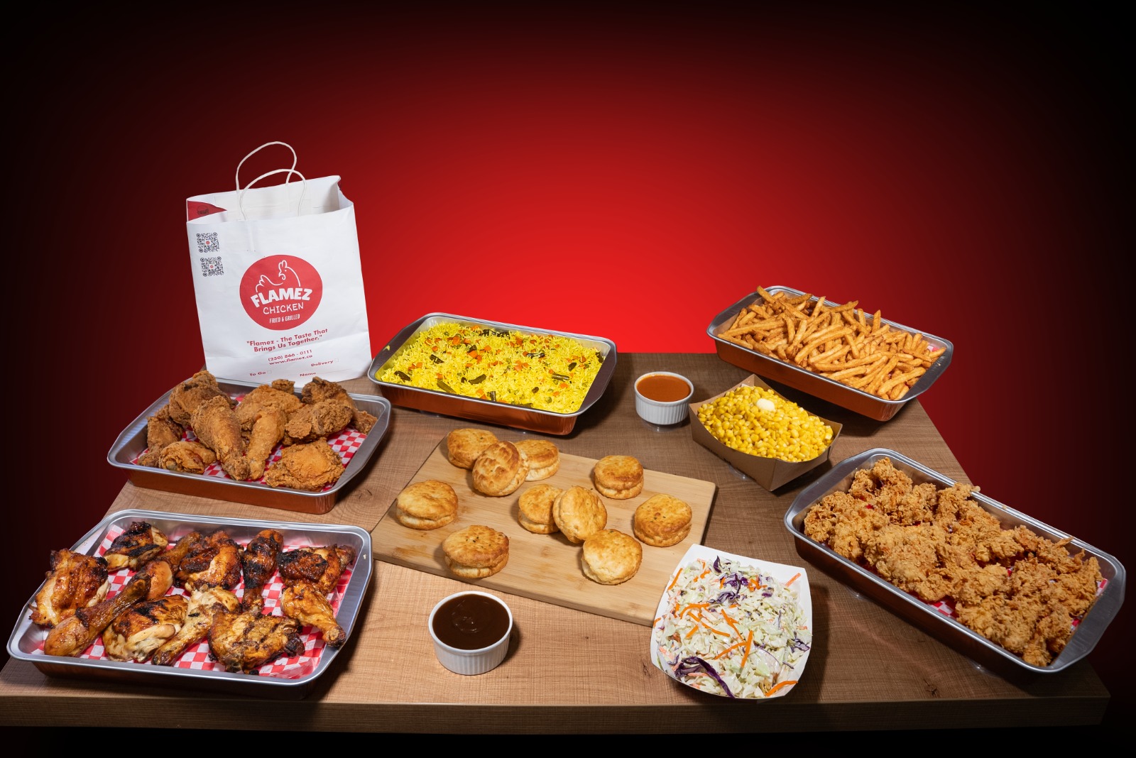 Flamez Chicken Menu | Fried Chicken, Poutine & Wraps Nanaimo